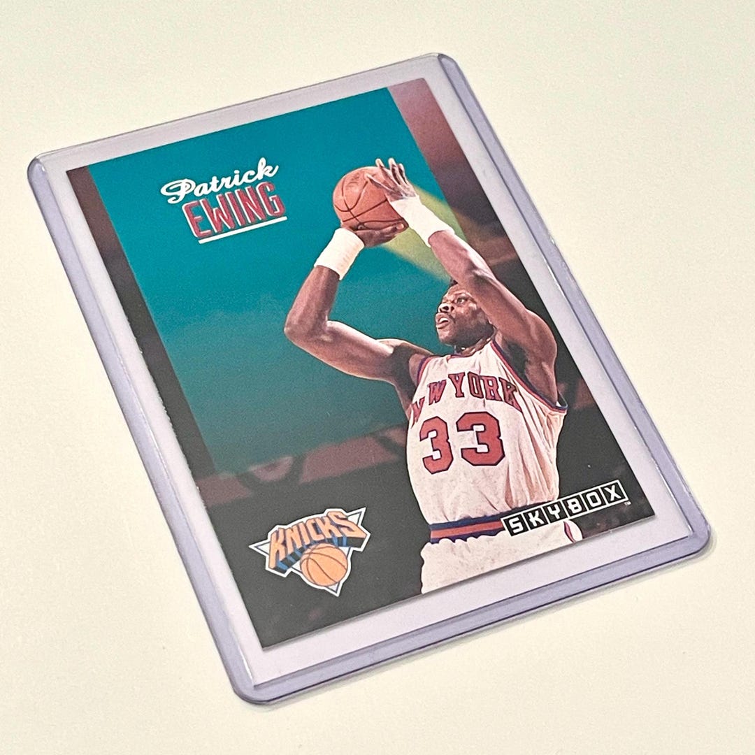 1992 Patrick Ewing Skybox 161 New York Knicks NBA Basketball Player Trading Card - Etsy