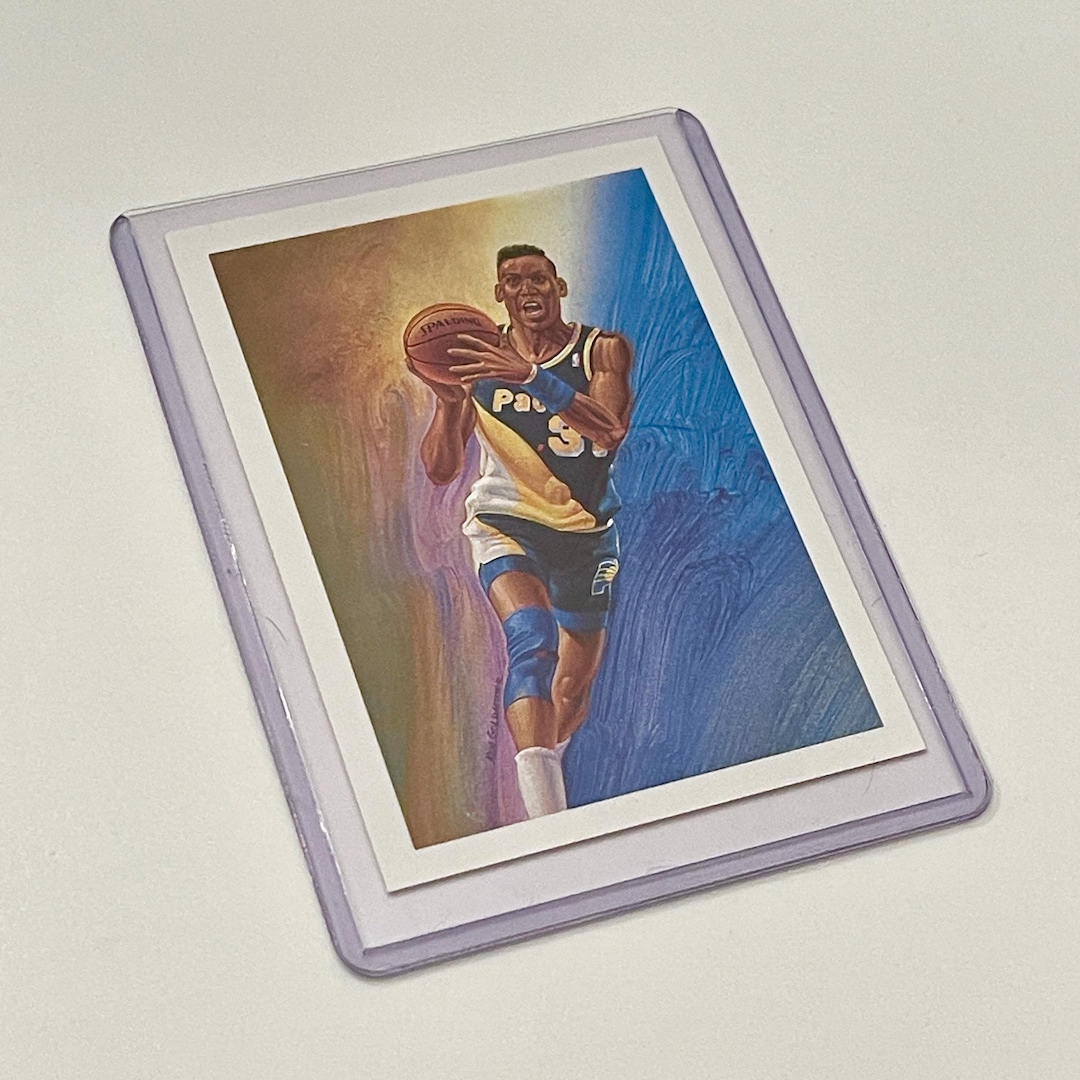 1990 Reggie Miller NBA Hoops 365 Indiana Pacers NBA Basketball Player ...