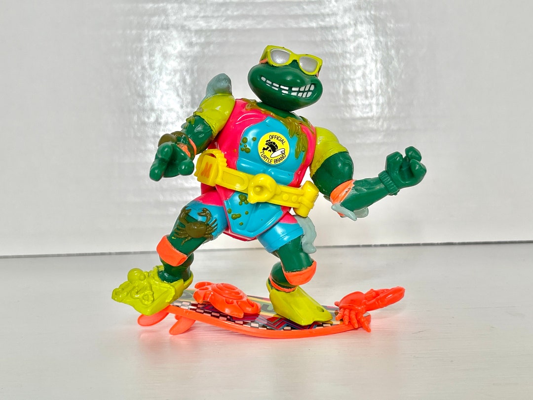 1990 Mike the Sewer Surfer Teenage Mutant Ninja Turtles Mirage Studios ...