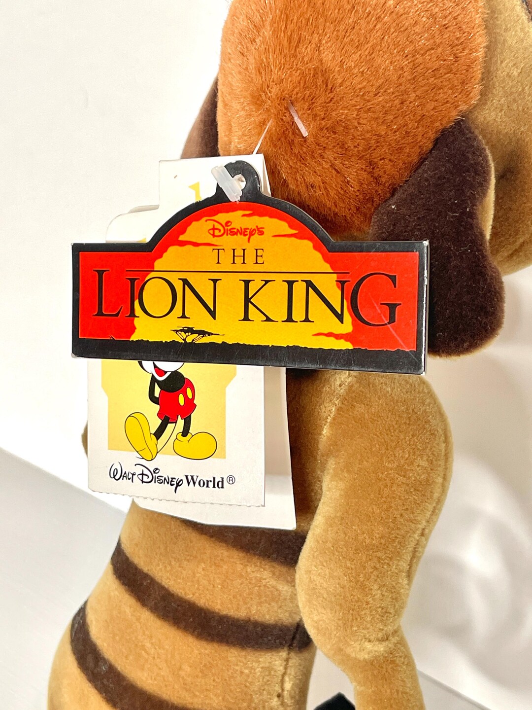 The Lion King Timon Walt Disney World Gift Shop Stuffed Animal 11 - Etsy
