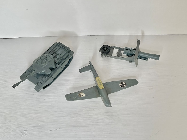 1982 Super Battle Action Set Nasta Army Men Germany USA World War - Etsy