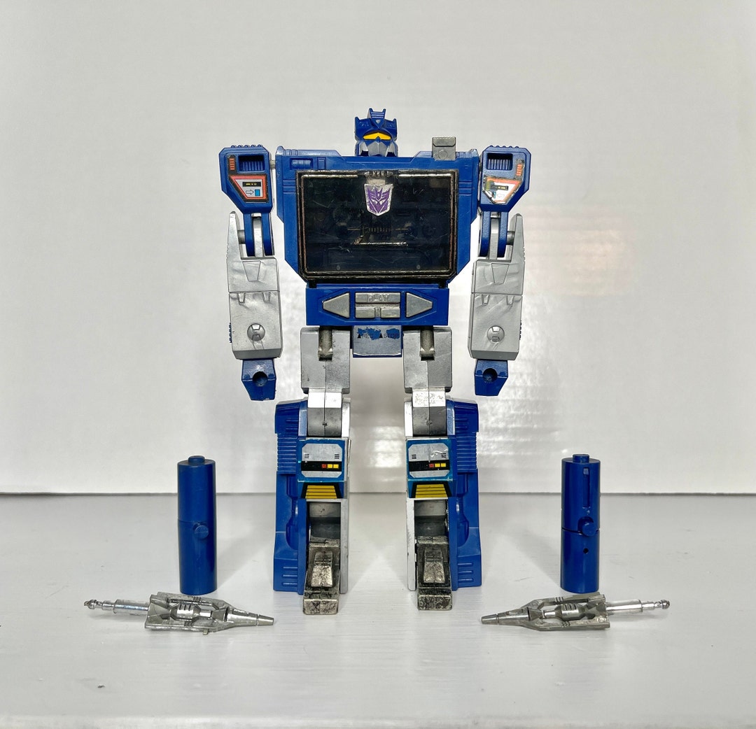 1984 Soundwave Cassette Tape Player Communicators G1 Transformers ...
