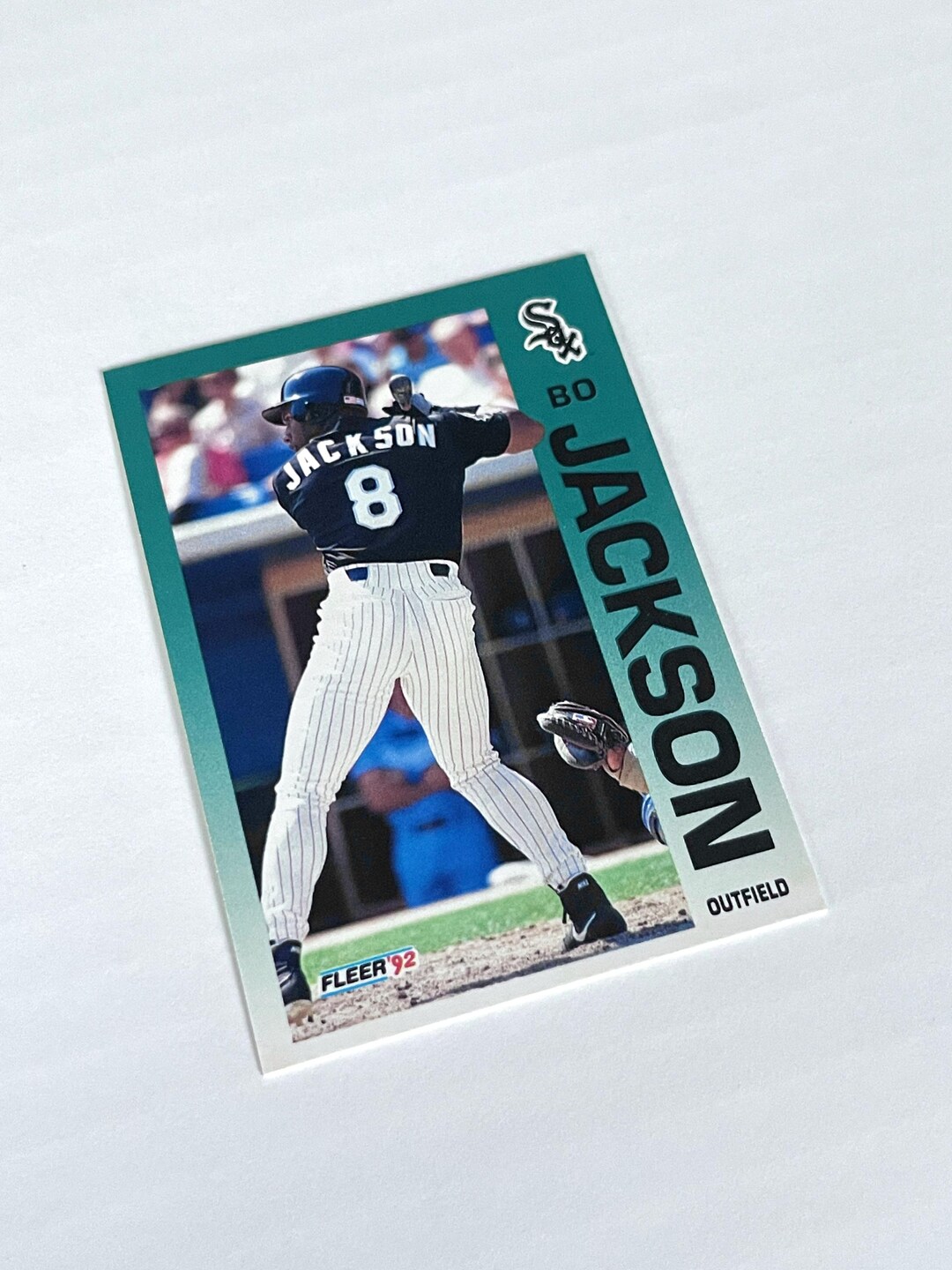 1992 Bo Jackson Fleer 86 Chicago White Sox MLB Baseball Trading Card - Etsy
