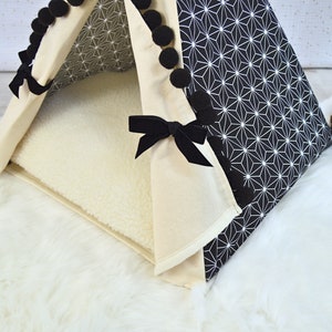 Teepee for Rabbits and Small Animals - Comfy Bed for Guinea Pig ...