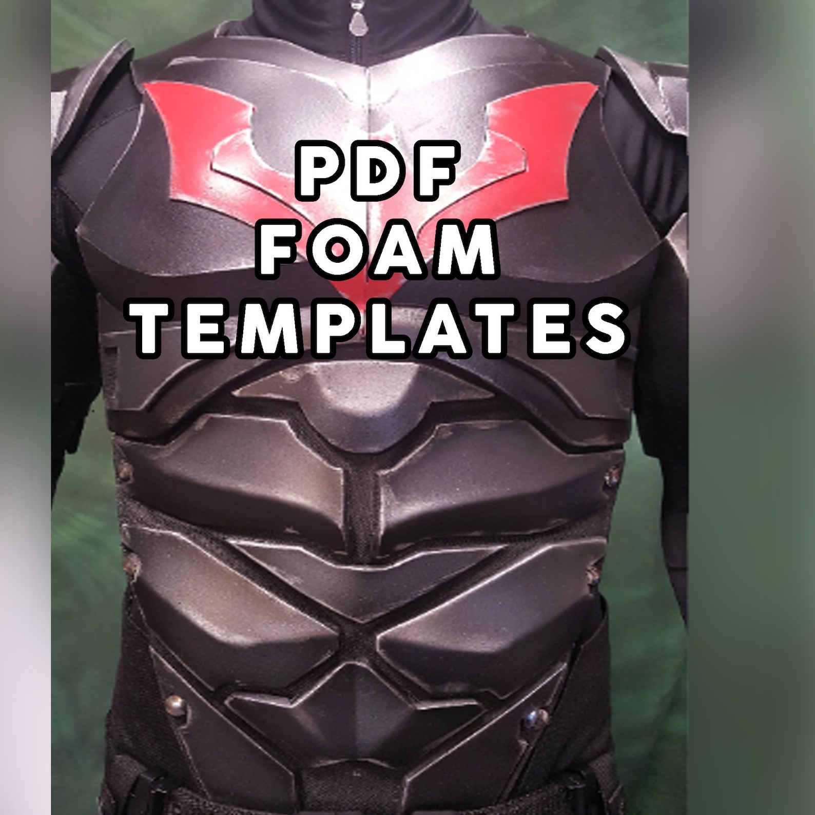 Universal Bat Armor Foam TEMPLATES - Etsy