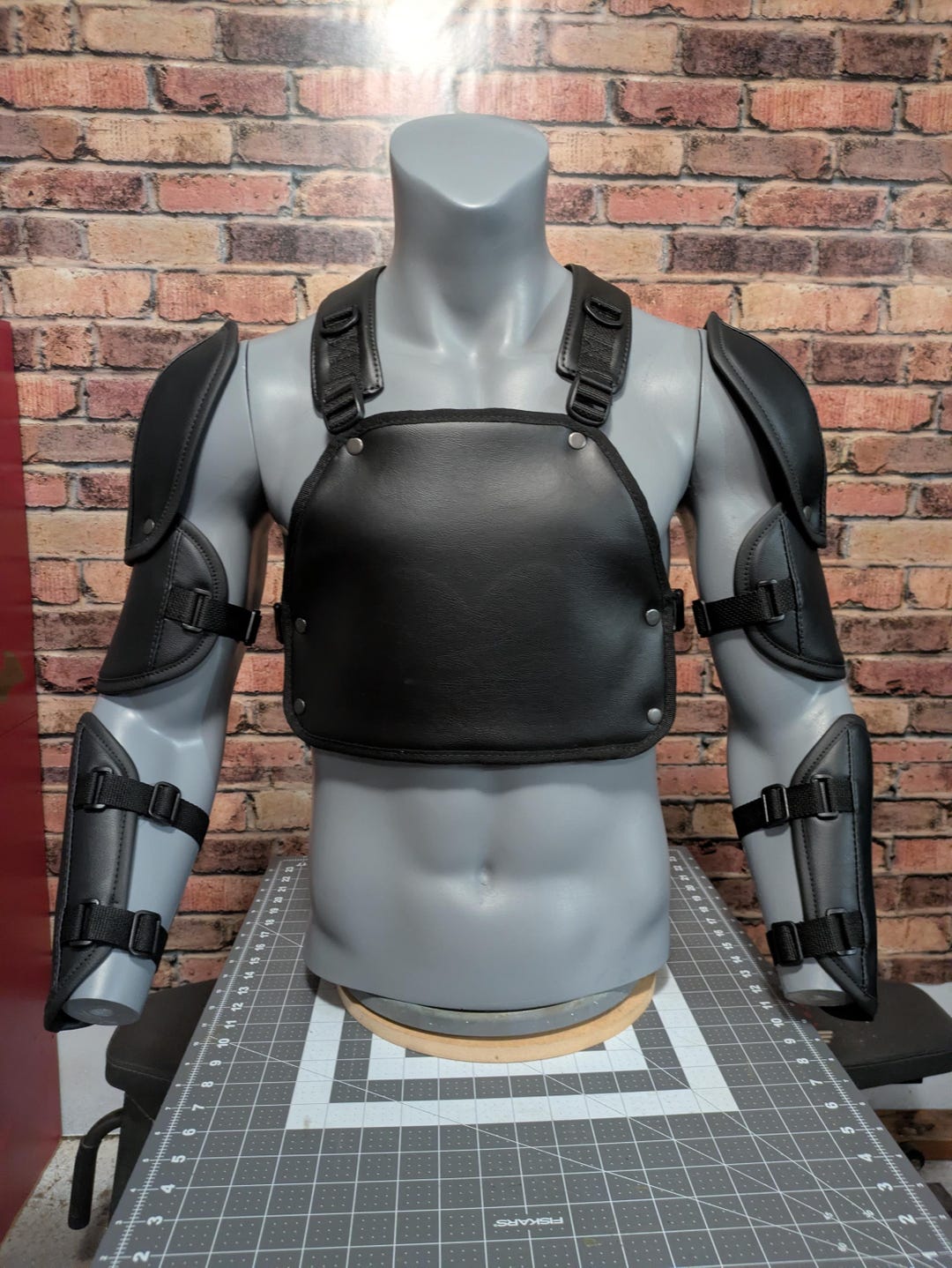 Soft Padded Armor Black Vinyl - Etsy