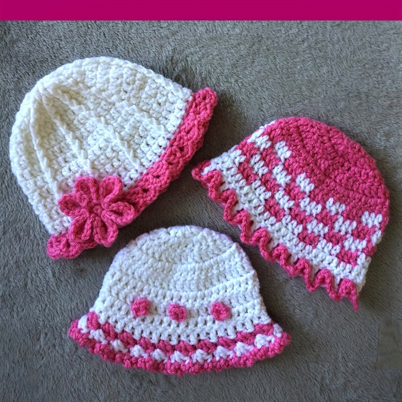 Crochet Girls Hat - Etsy