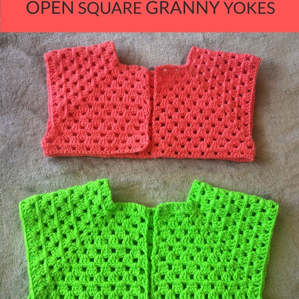 Crochet Yokes - Etsy