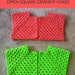 How to Crochet OPEN SQUARE YOKES - Detailed Tutorial With Step by Step ...