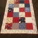 Patriotic Quilted Throw - Etsy
