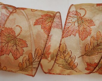 Sheer Wired Ribbon - Etsy