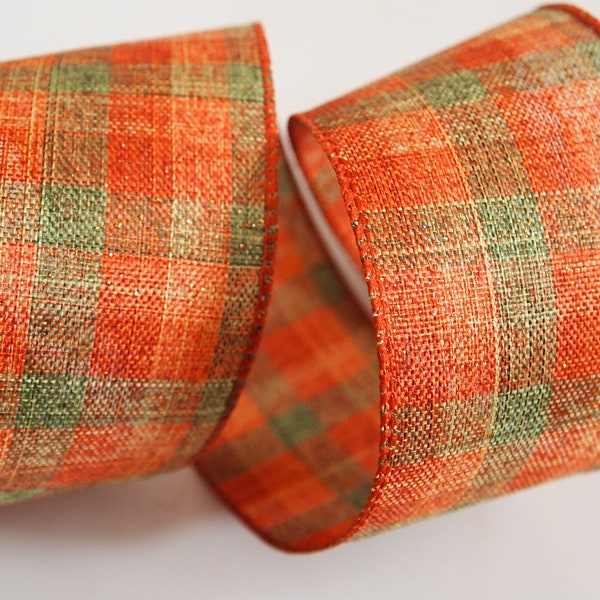 Fall Plaid Ribbon - Etsy