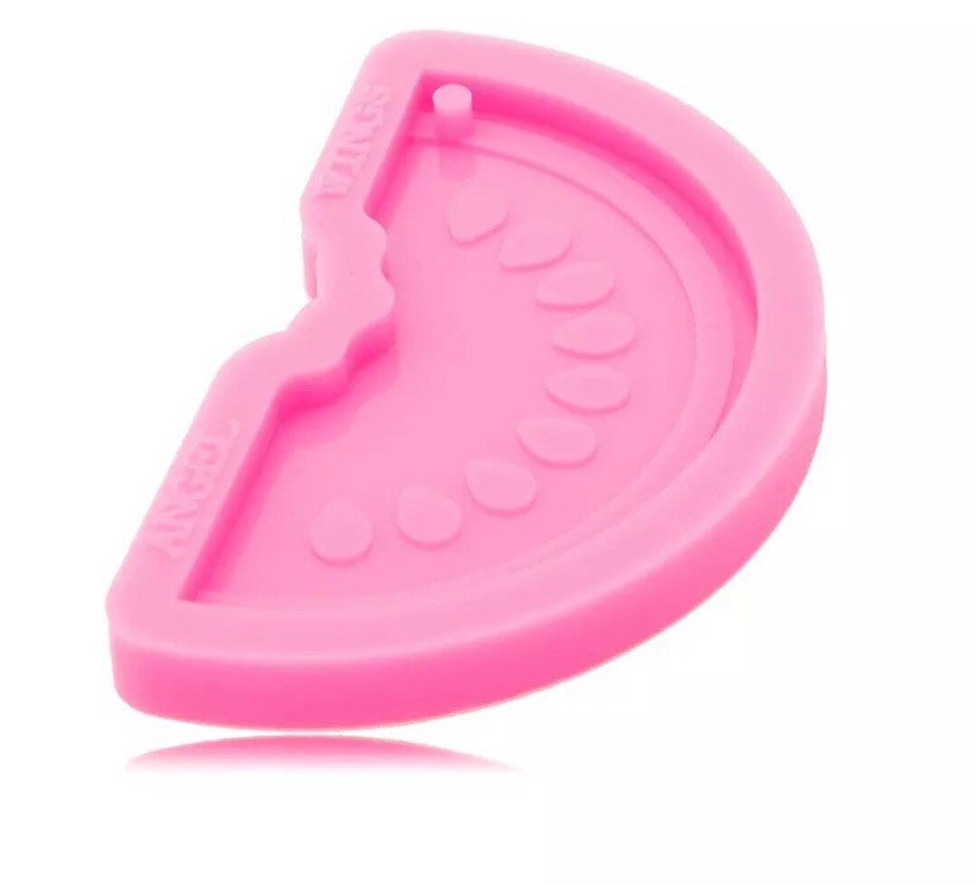 Watermelon Mold, Fruit Mold, Watermelon Keychain Mold, Watermelon Slice ...