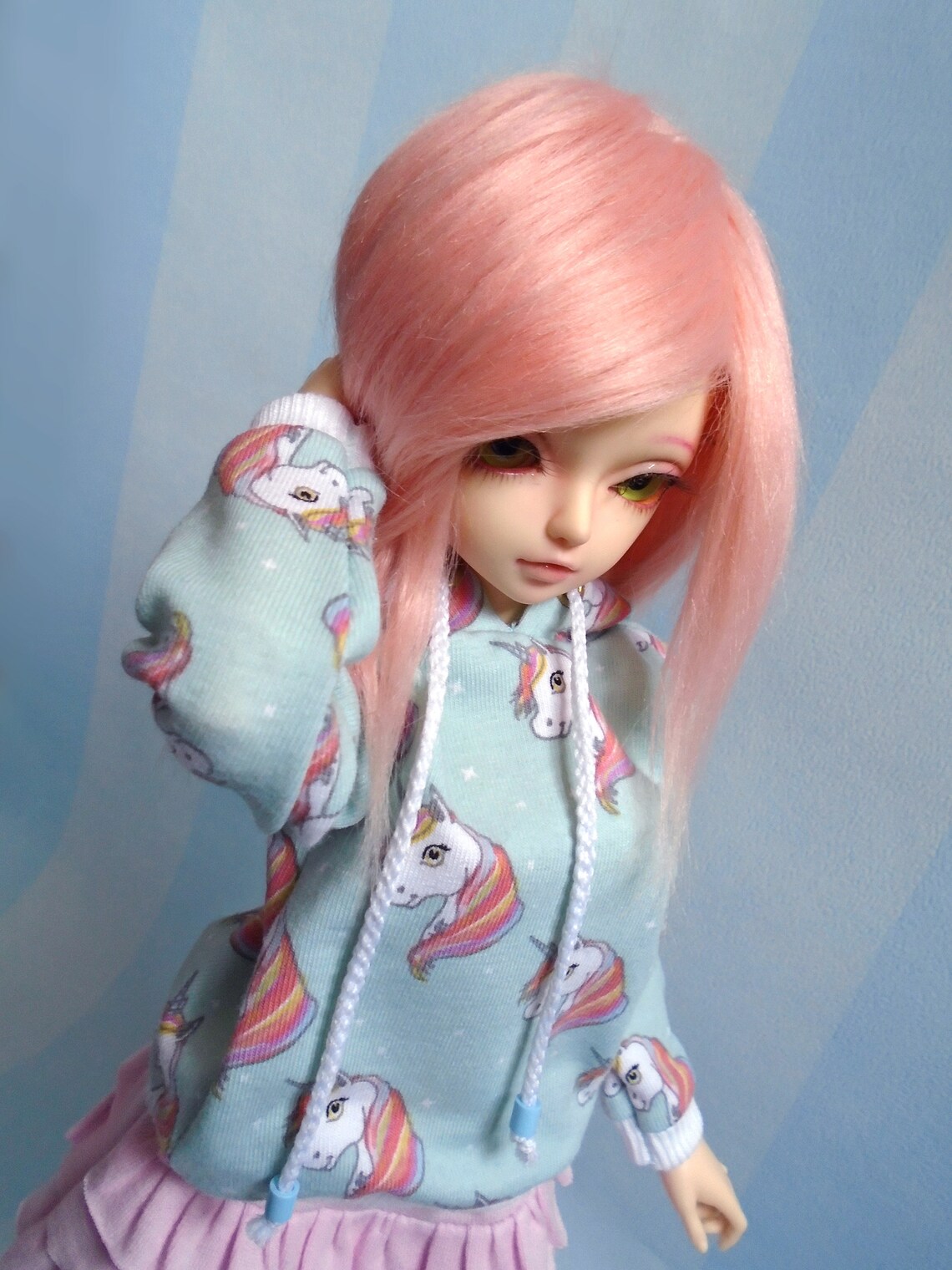 MSD BJD Clothes Unicorn Hoodie for Minifee - Etsy