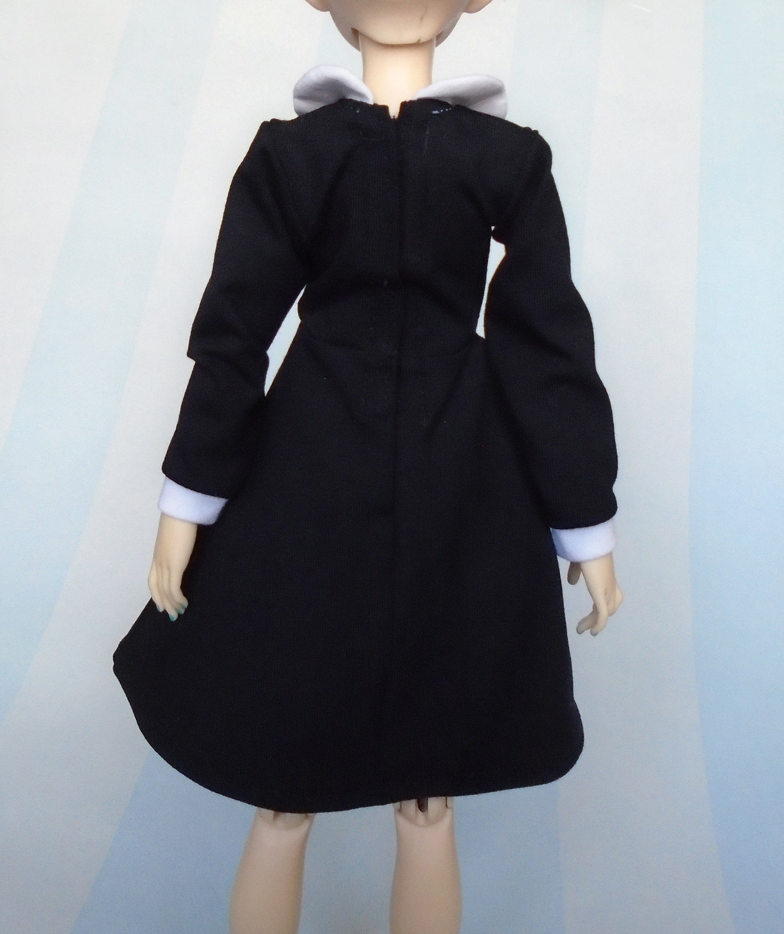 BJD MSD Clothes 1/4 Black Goth Dress for Minifee Girl - Etsy