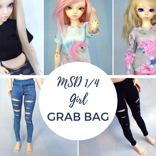 BJD MSD Clothes 1/4 Black Goth Dress for Minifee Girl - Etsy