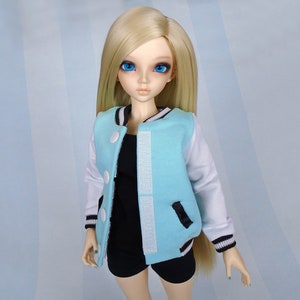 BJD MSD Clothes Varsity Jacket for Minifee 1/4 Boy or Girl - Etsy