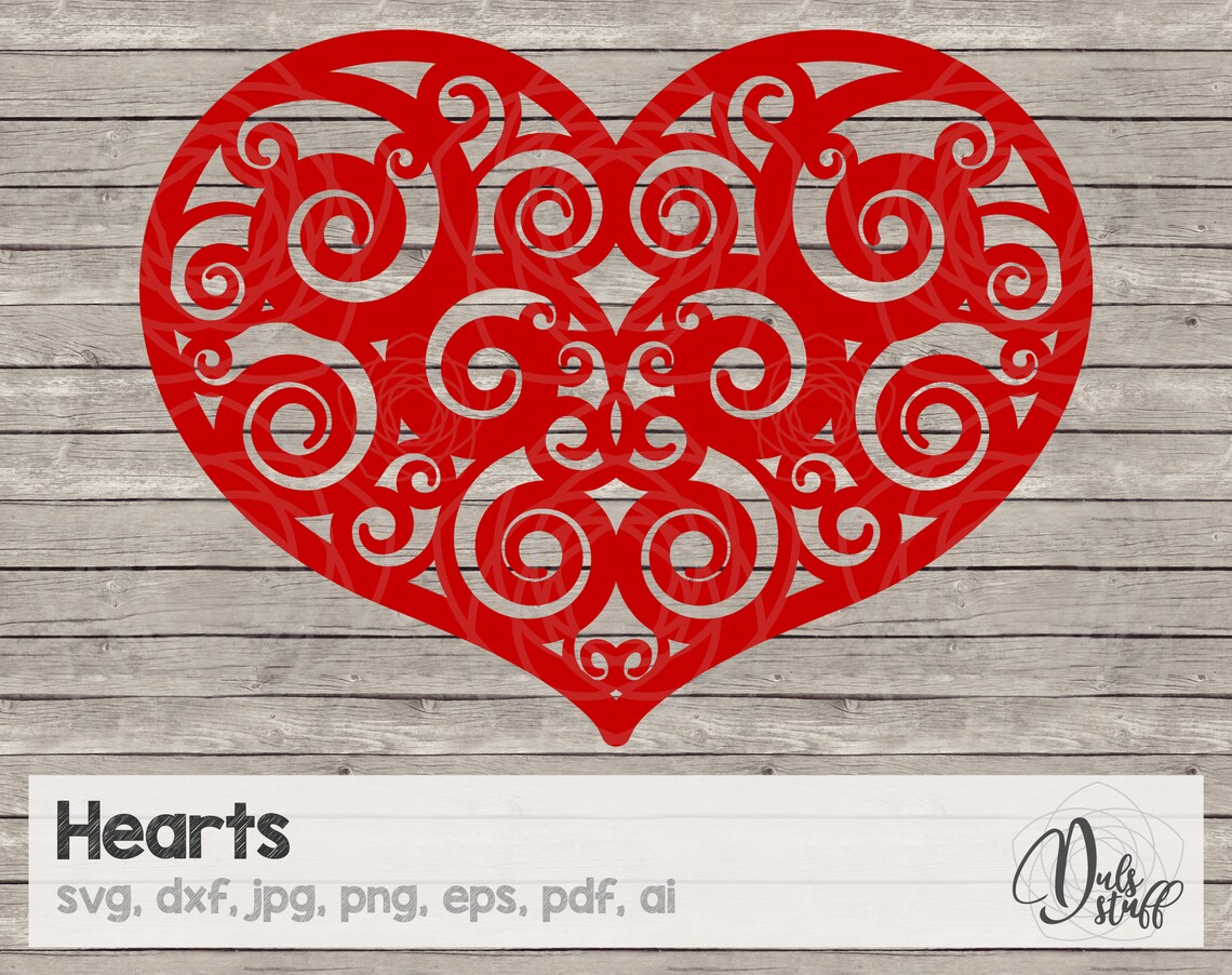 Heart Svg, Valentine's Day Svg, Hearts Svg, Cricut, Valentines Day ...