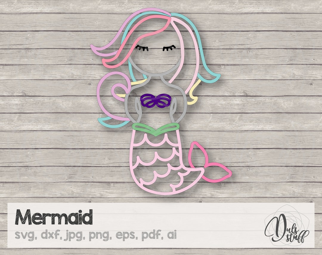 Mermaid Svg, Mermaid, Mermaid Cricut, Mermaid Silhouette, Mermaid ...