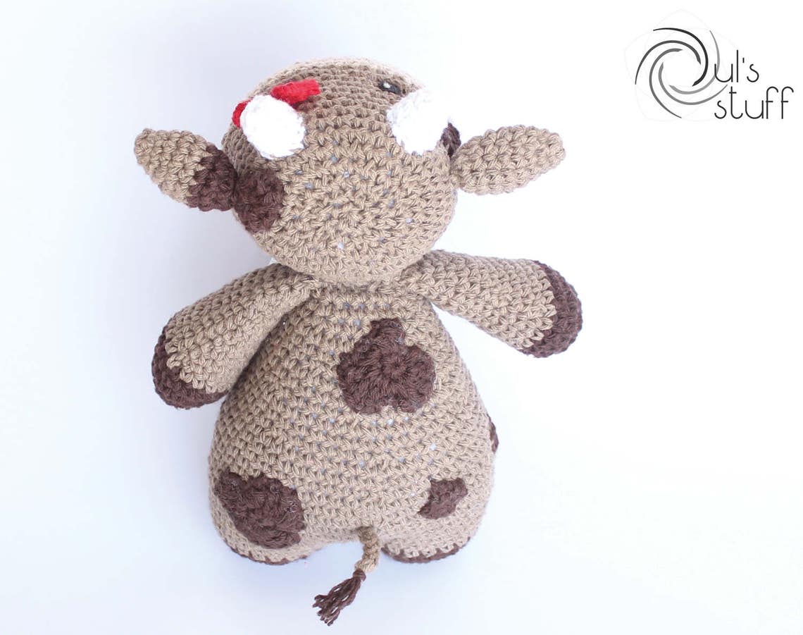 Vaca de crochet amigurumi vaca vaca amigurumi - Etsy México