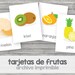 Printable Kids Fruit Flashcards, Spanish - Etsy