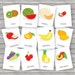 Printable Kids Fruit Flashcards, Spanish - Etsy