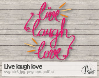 Live Love Scan Svg - Etsy