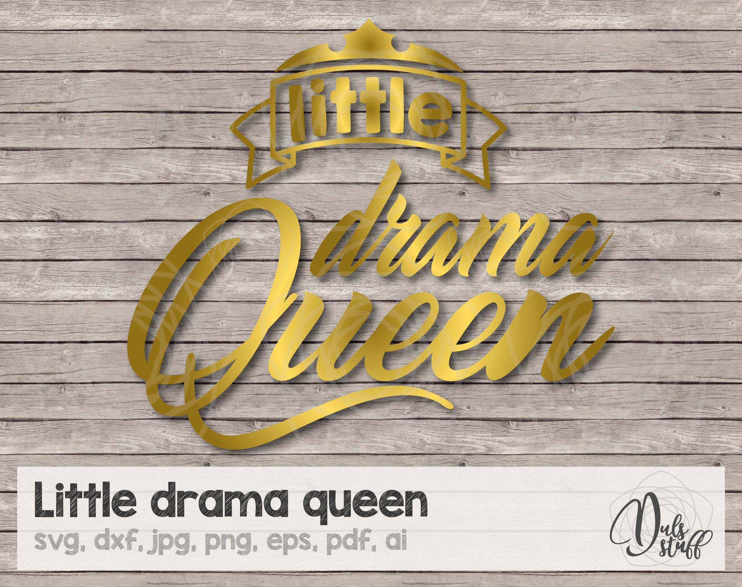 Little Drama Queen Svg Little Drama Queen Little Drama Queen - Etsy