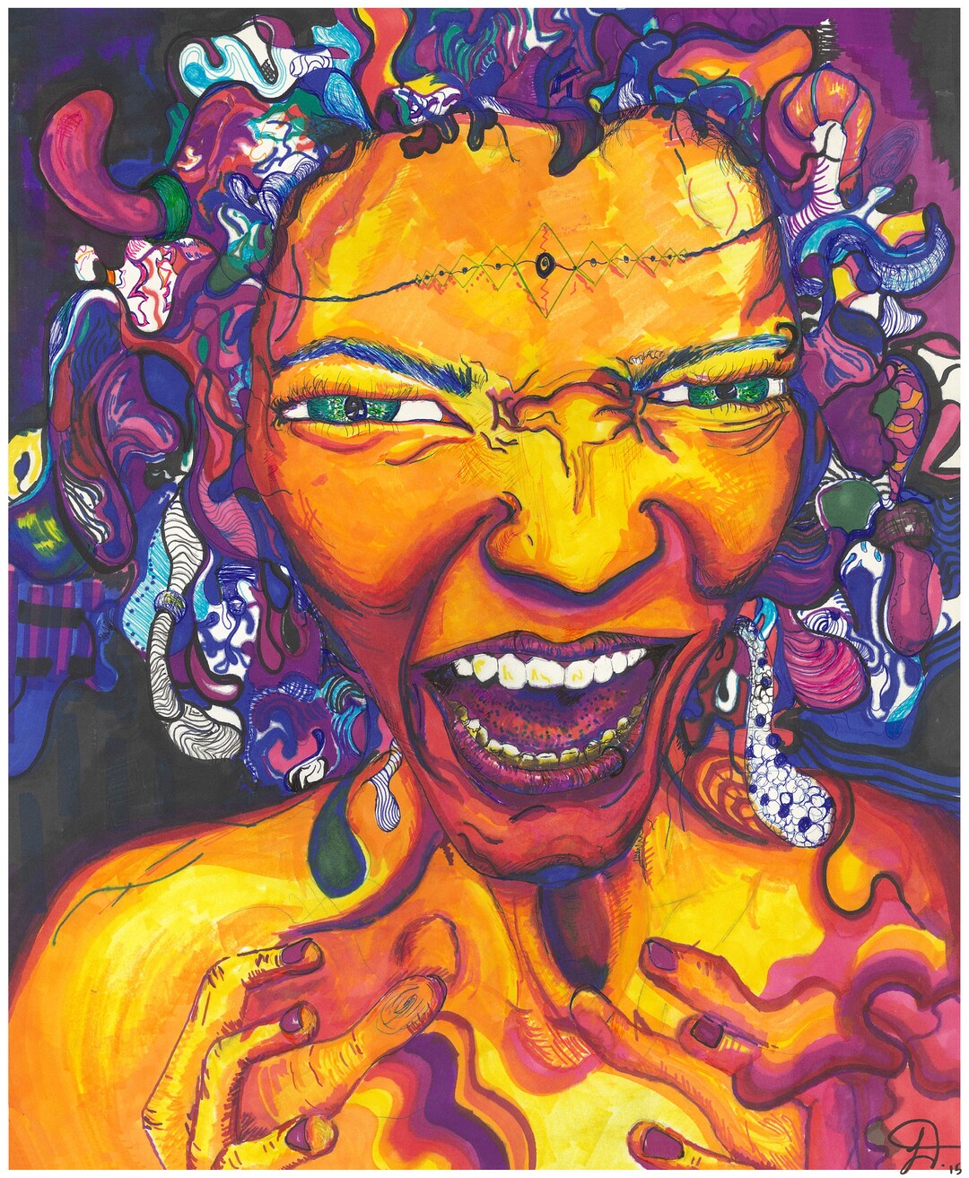Aggression- Fine Art Print - Etsy