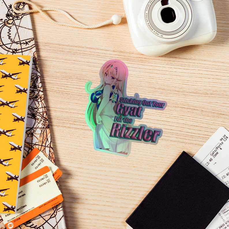Sticking Out Your Gyat for the Rizzler 3D Sticker Holographic - Etsy ...