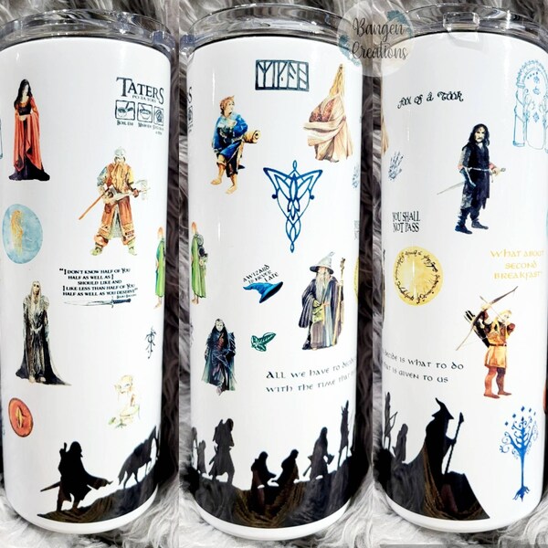 Lord of the Ring Tumbler - Etsy