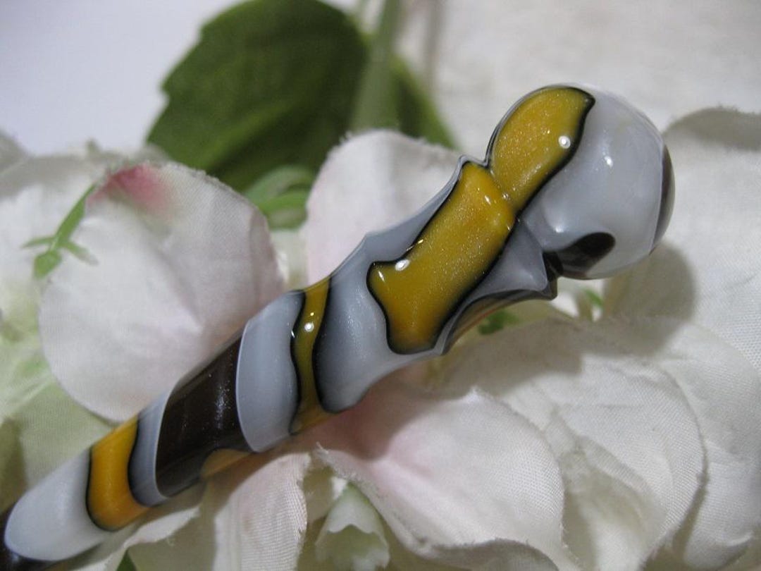 Acrylic Hair Stick--fall Harvest - Etsy