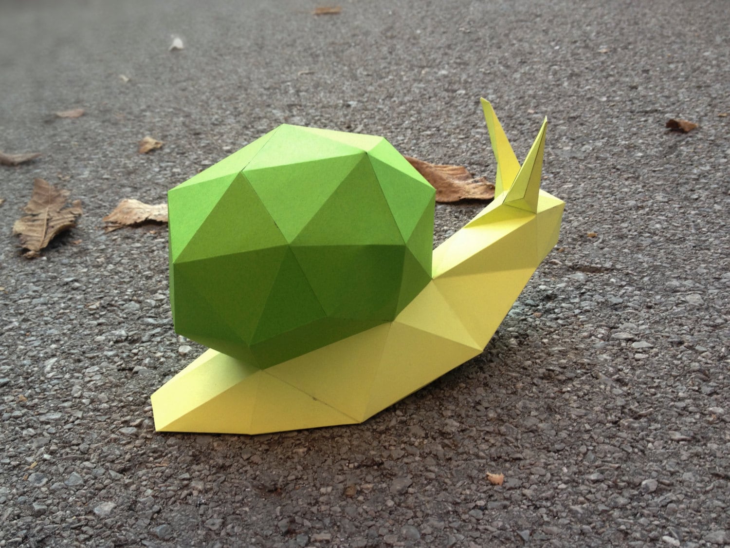 Papier imprimable Model Of Escargot - Modèle bricolage pliant - Etsy France