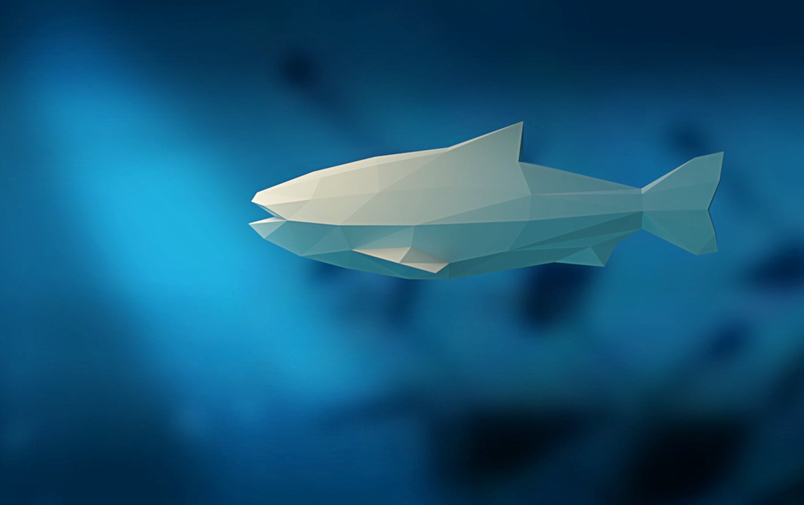 Salmon Fish 3D Papercraft Model Download PDF Template - Etsy Canada