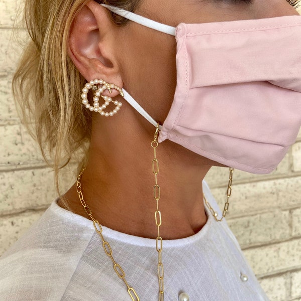 Face Mask Chain - Etsy