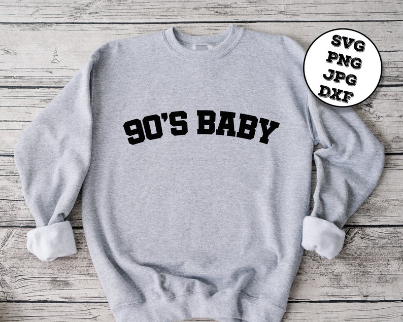 90's Baby SVG - Etsy