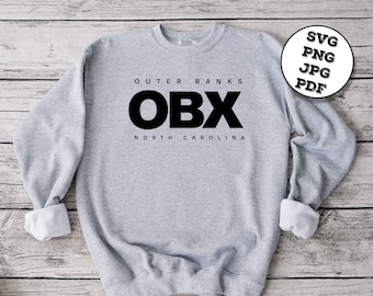 Retro Outer Banks Islands Svg, North Carolina Svg, Island Svg, OBX Svg ...