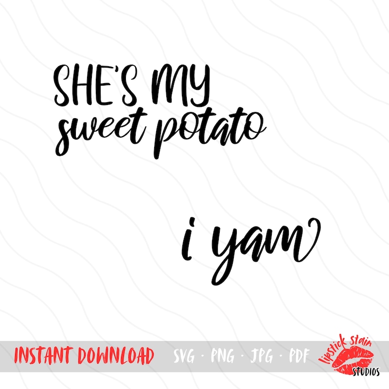 Shes My Sweet Potato Svg Etsy