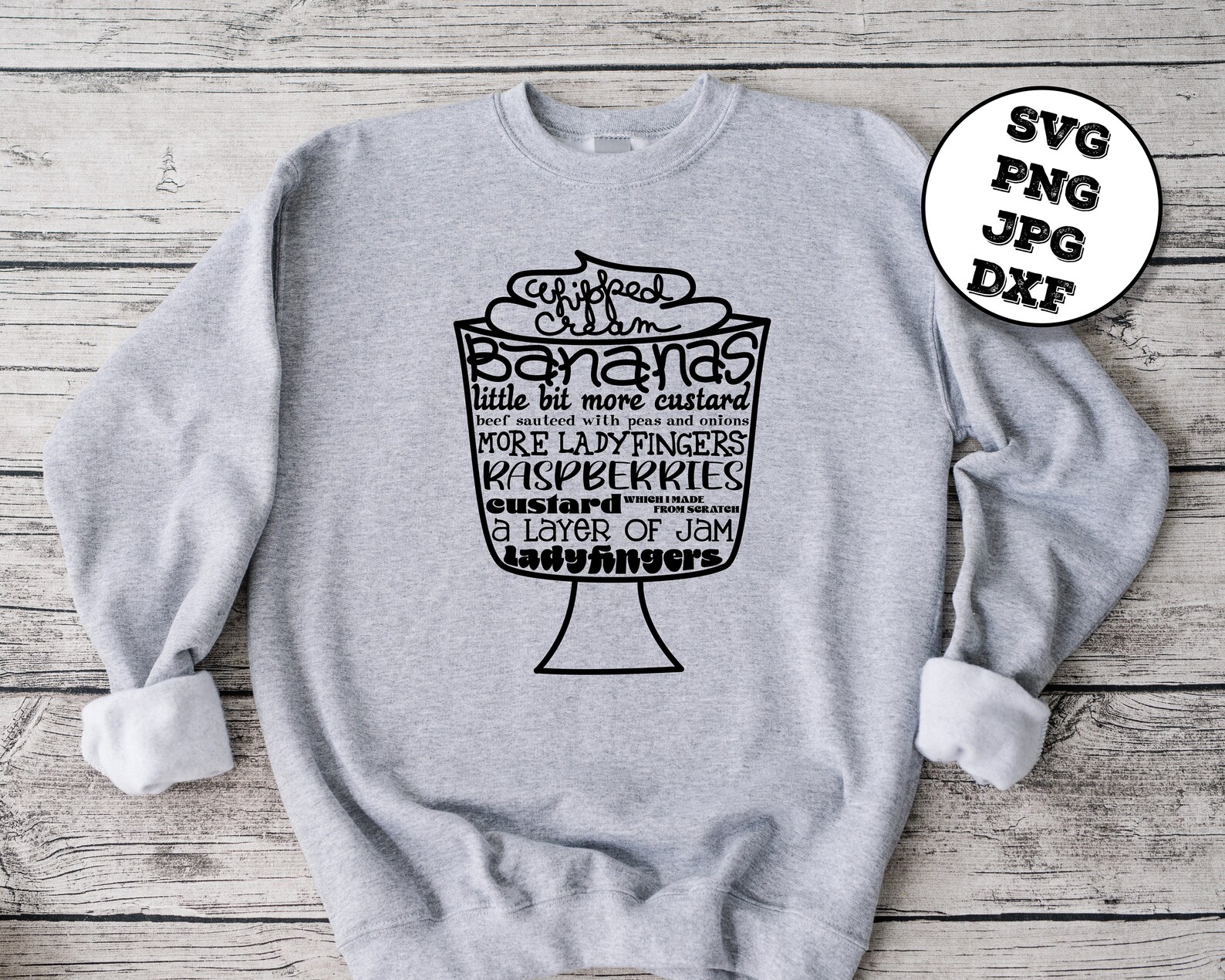 Rachel's Trifle SVG - Etsy