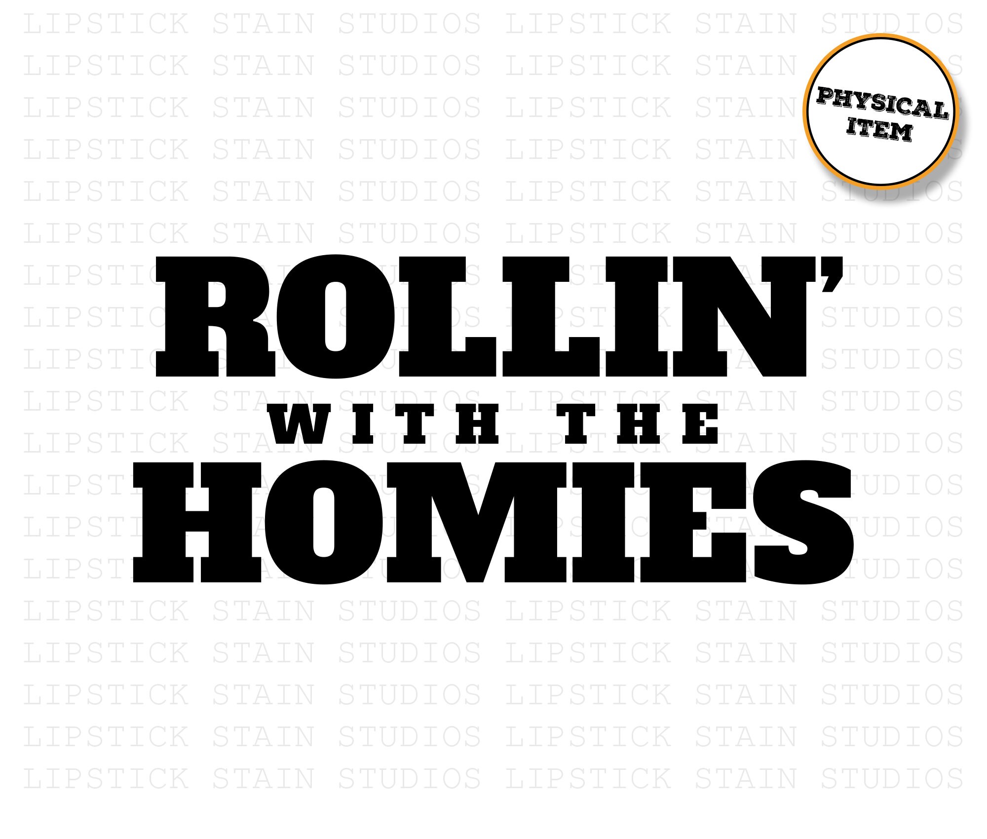 Rollin' With the Homies Decal - Etsy