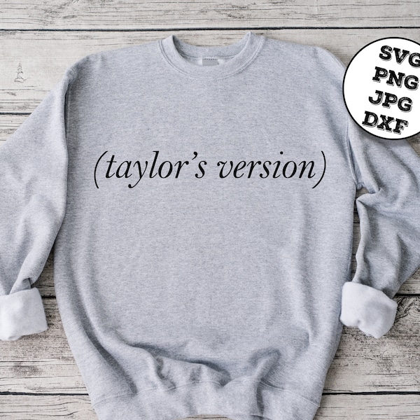 Taylors Version Font Svg - Etsy Australia