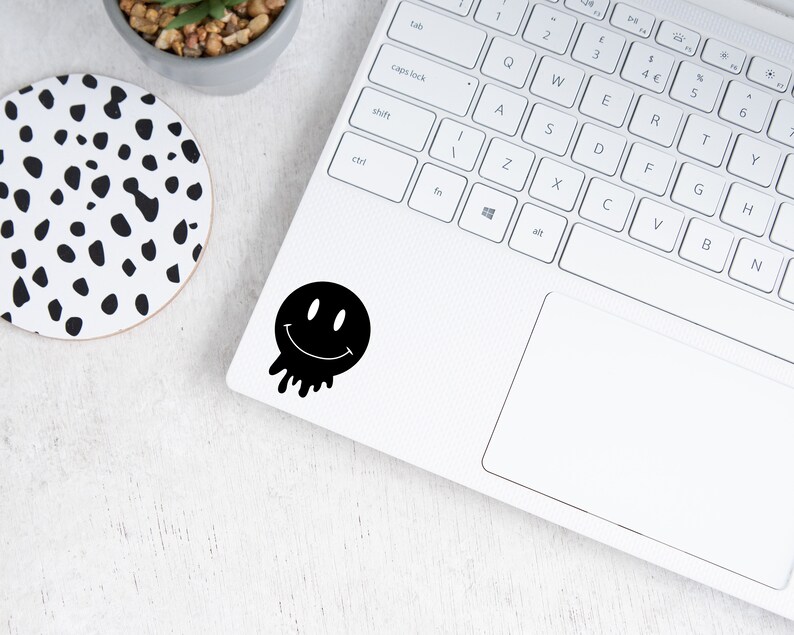 Smiley Face Decal - Etsy