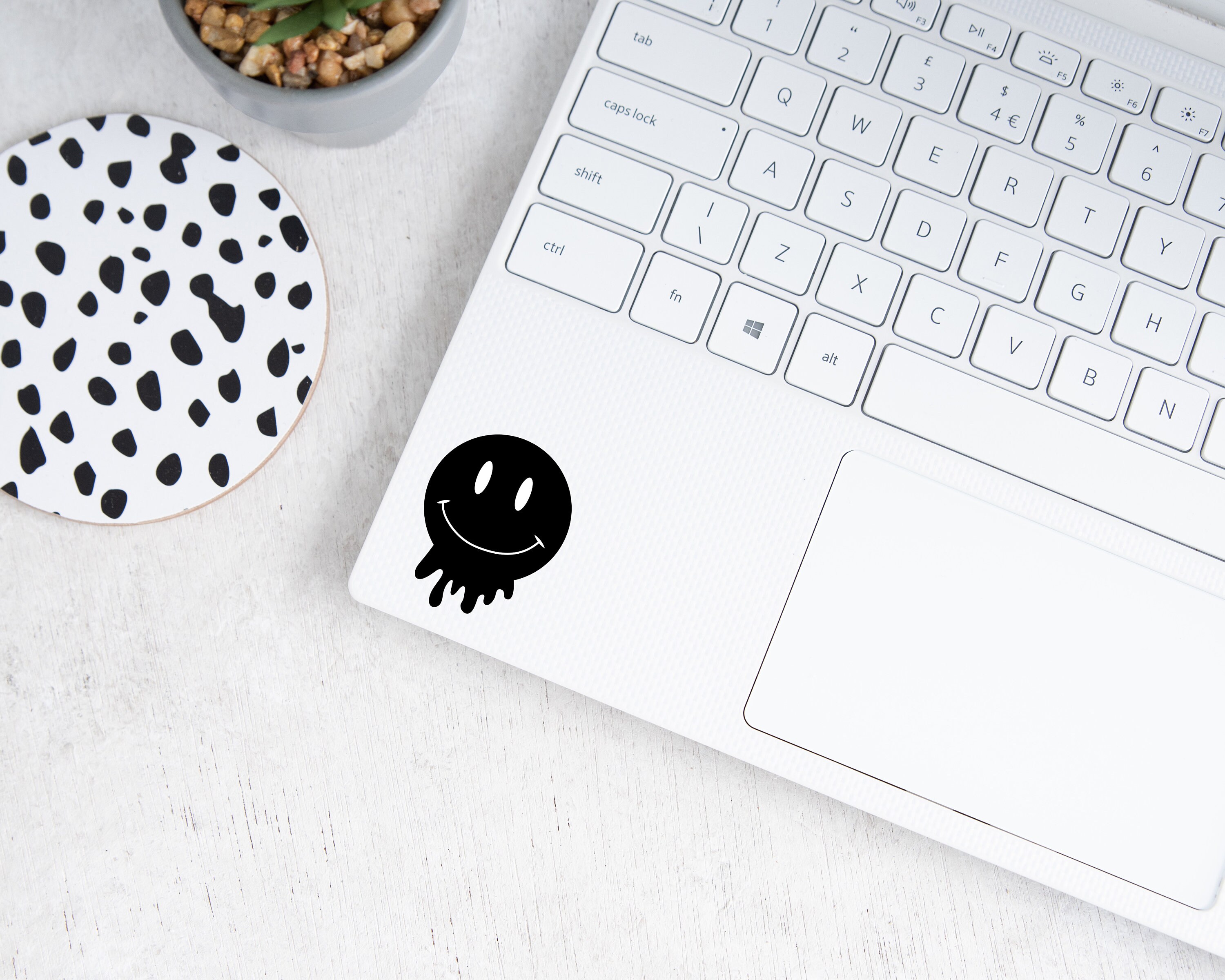 Smiley Face Decal - Etsy