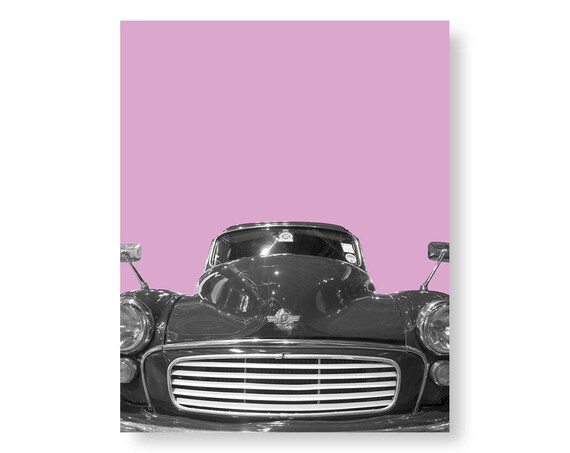 Morris Minor Downloadable Print 3 Color Versions Included | Etsy