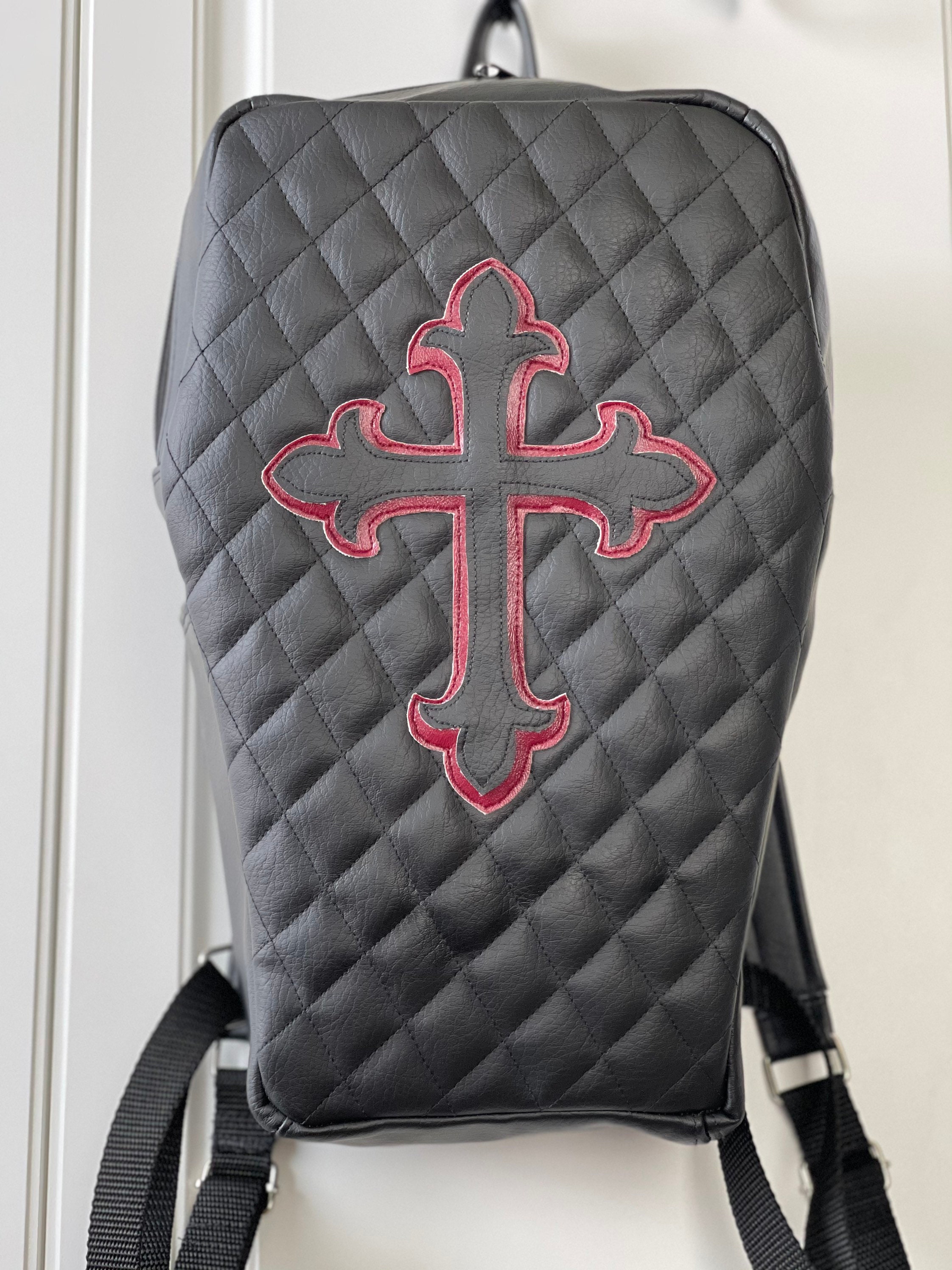 Coffin Backpack Coffin Bag Vegan Leather Coffin Backpack - Etsy.de