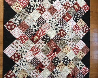 Patchwork quilt | Etsy