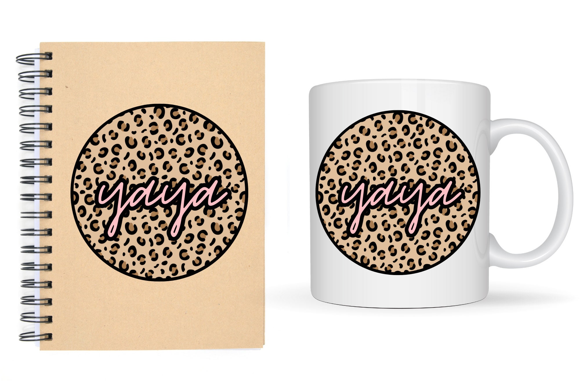 YAYA Cheetah Circle, Yaya, Yaya PNG, Yaya Sublimation, Yaya Sticker ...