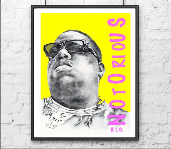 Notorious Big Pop Art