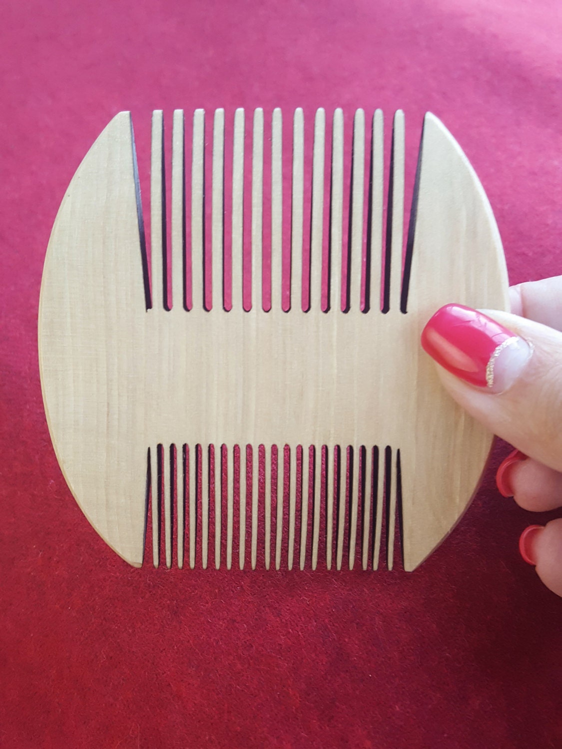 Medieval Wooden Comb - Etsy