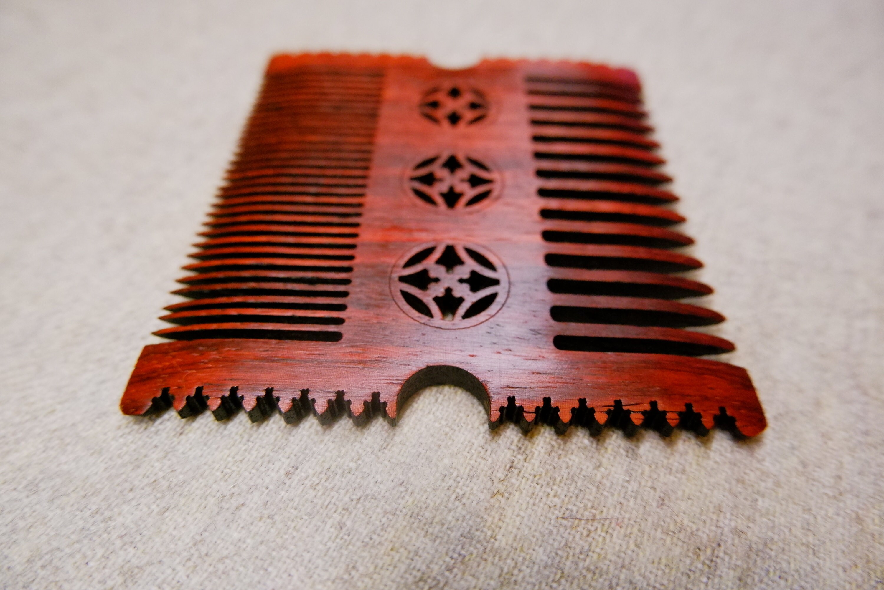 Medieval Style Wooden Comb | Etsy